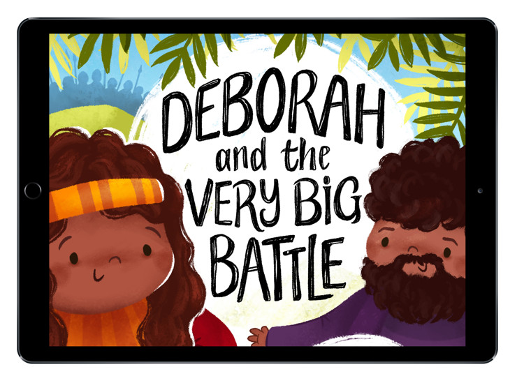 Download the full-size illustrations - Deborah and the Very Big Battle ...