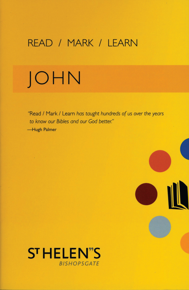 Read Mark Learn: John - Dick Lucas | The Good Book Company
