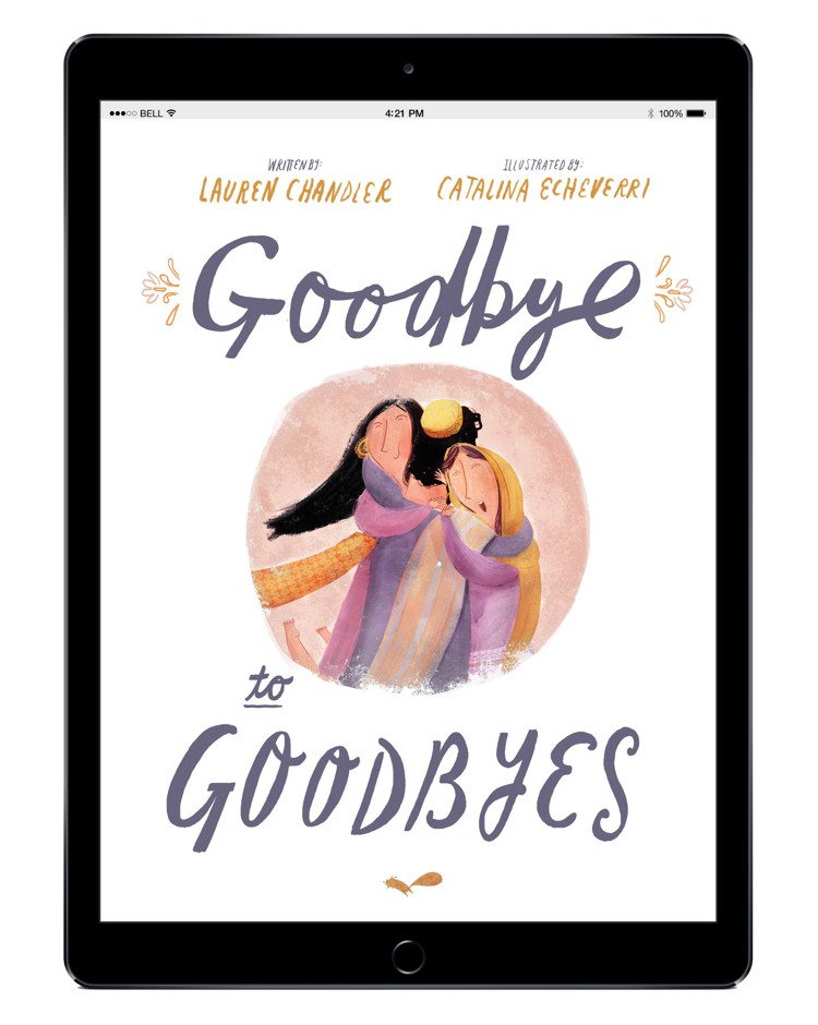 Download the full size illustrations - Goodbye to Goodbyes - Lauren ...