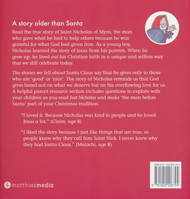 Just Nicholas - Annie Kratzsch | The Good Book Company