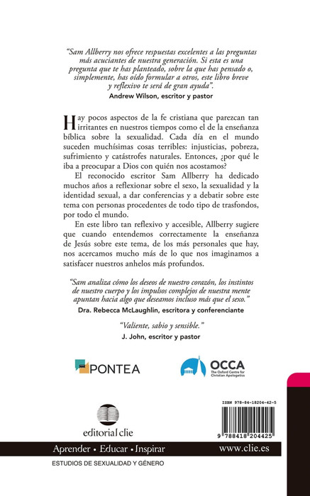 Why does God care who I sleep with? (Spanish) - Sam Allberry | The Good ...