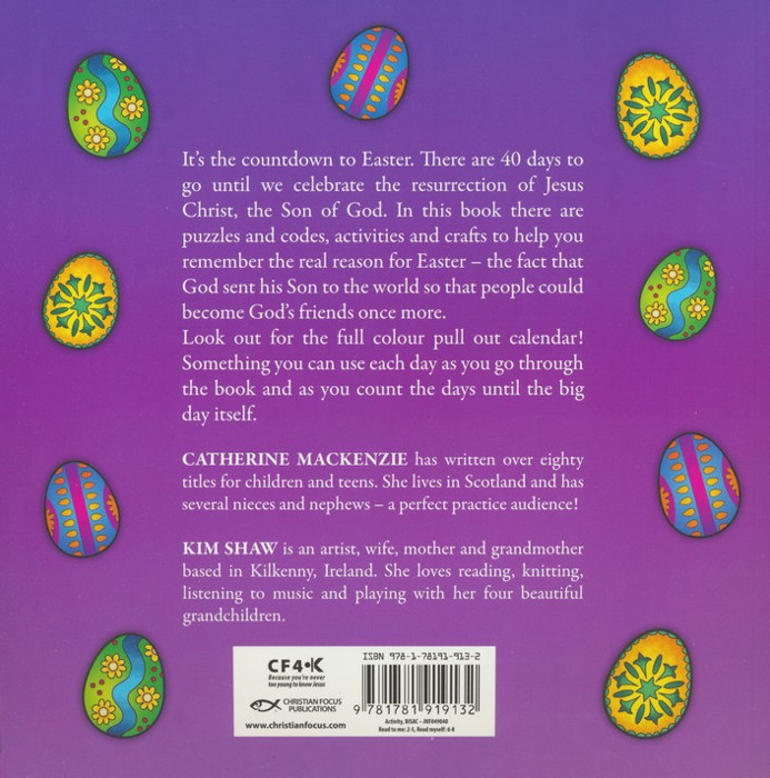 My Easter Activity Book - Catherine Mackenzie | The Good Book Company