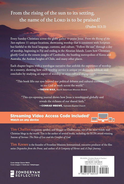 From the Rising of the Sun - Tim Challies, Tim Keesee | The Good Book ...