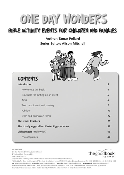 One Day Wonders - Tamar Pollard | The Good Book Company